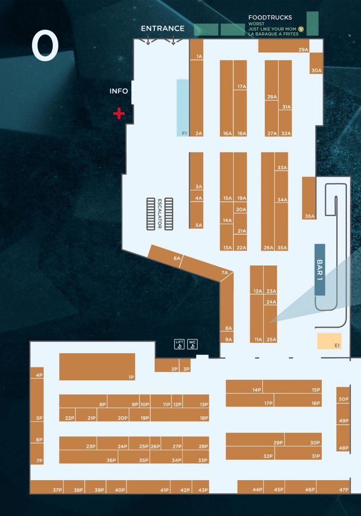 comic con floor plan part1 - Comic Con Gent